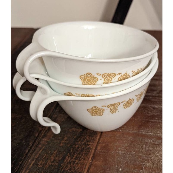 Corelle | Kitchen | Vintage Corelle Corning Butterfly Tea Cups With ...